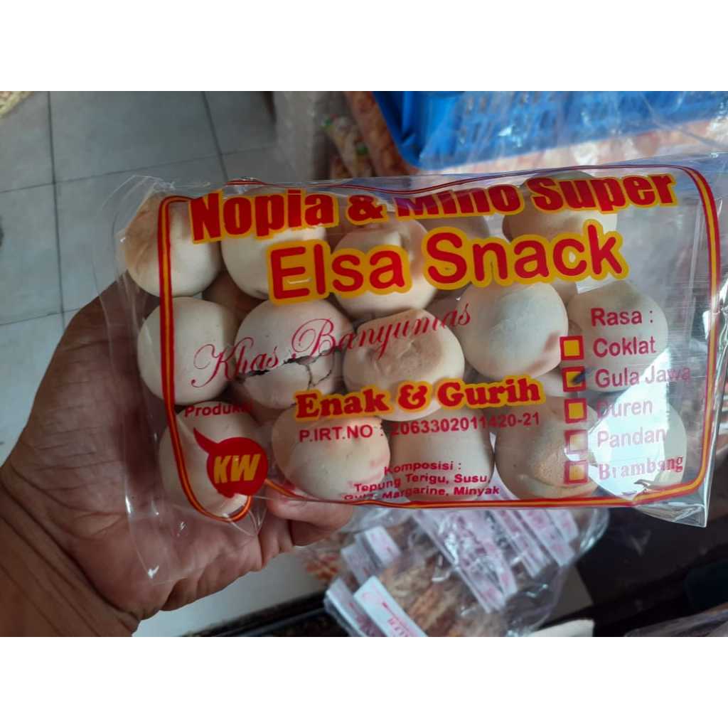 Jual Nopia Mini Mino Rasa Gula Jawa Asli Banyumas | Shopee Indonesia