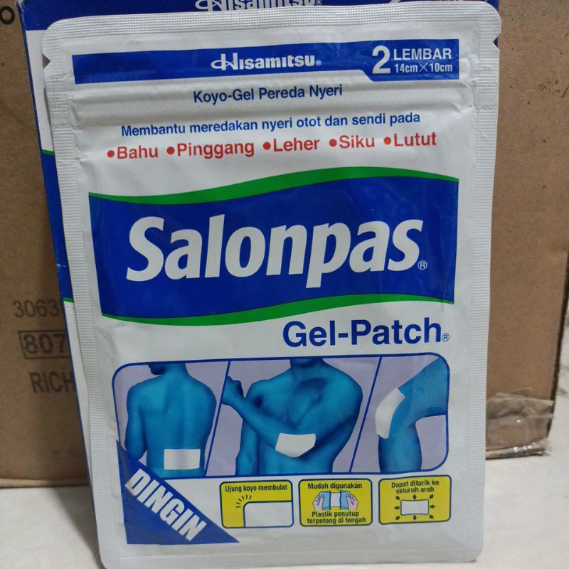 Jual Salonpas Gel Patch isi 2 lembar | Shopee Indonesia
