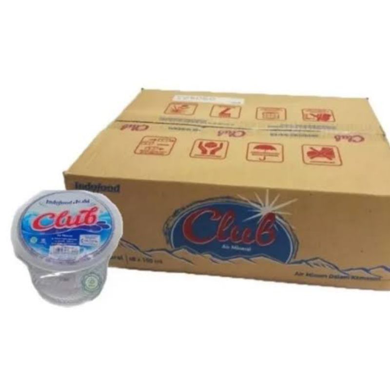Jual 1 Dus Air Mineral Club Gelas Mini 150mL (Isi 48) | Shopee Indonesia
