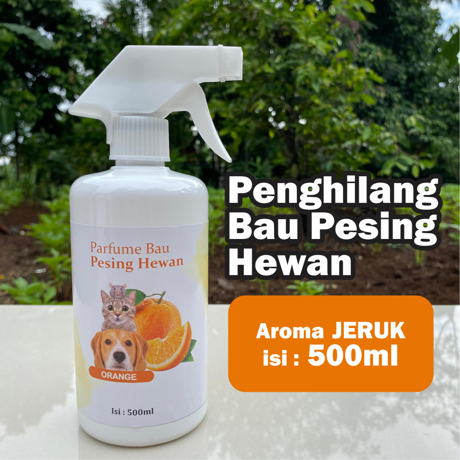 Jual SPRAY PENGHILANG BAU PESING HEWAN AROMA JERUK 100ml 250ml 500ml ...