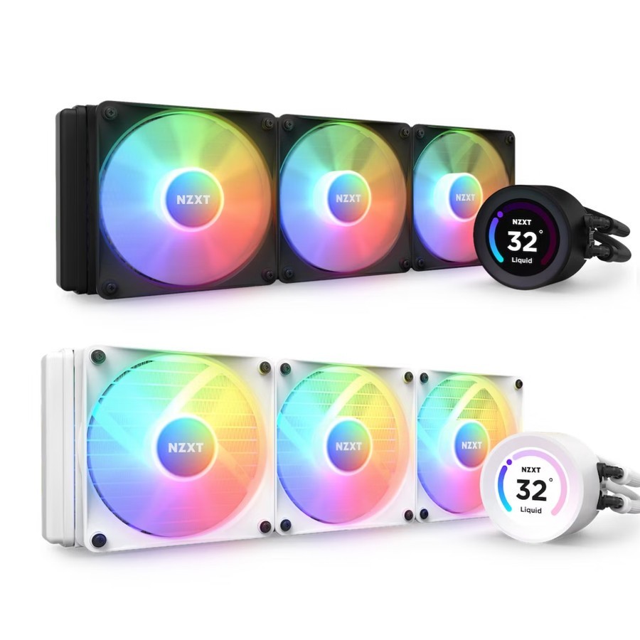 Jual NZXT Kraken 360 RGB | 360mm AIO Liquid Cooling 1.54 inch LCD ...