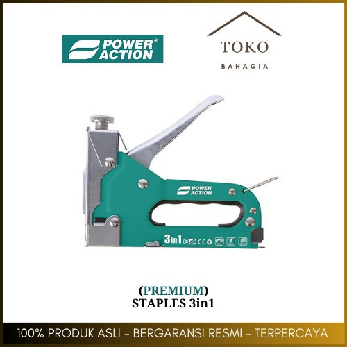 Jual Staples Tembak 3 in 1 (4-14mm) HD Stapler Gun Tacker Jok Motor ...