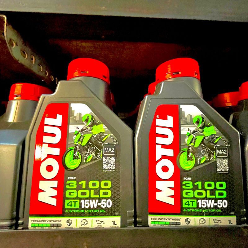 Jual OLI MESIN MOTOR MANUAL MOTUL 3100 1LITER 15W50 ORIGINAL | Shopee ...