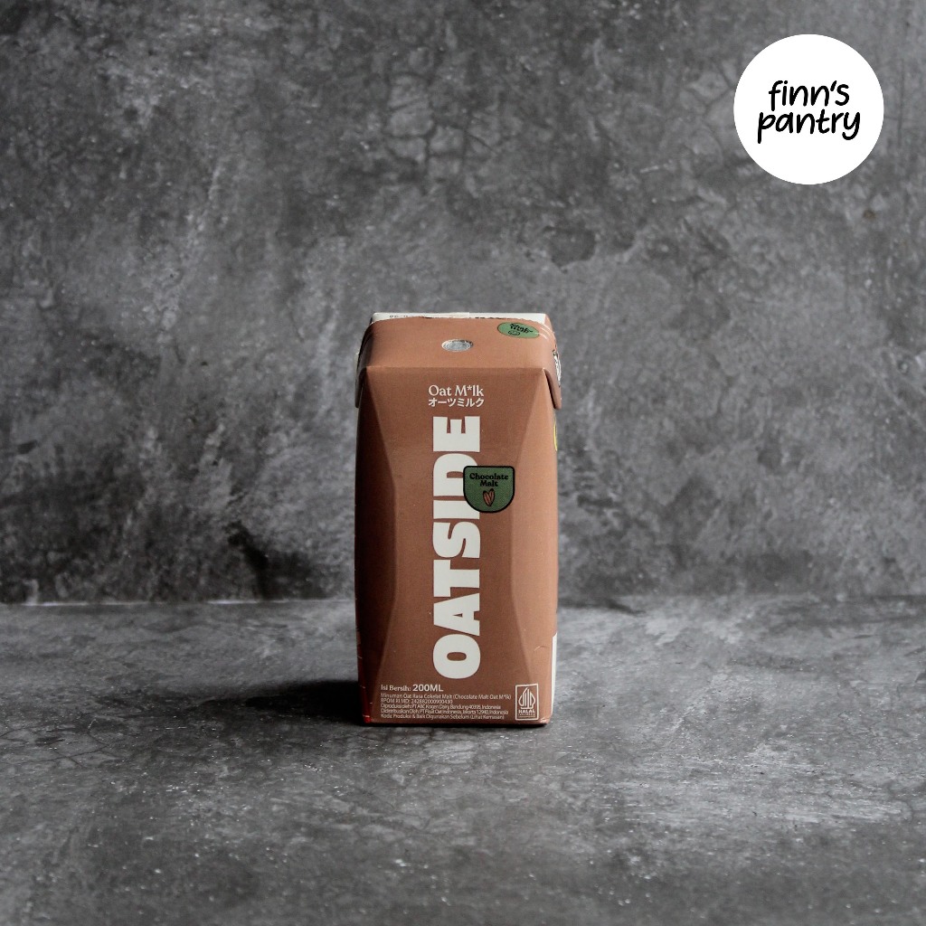 Jual OATSIDE Straw Mini Chocolate Malt Oat Milk 200ML - Susu Oat Gandum ...