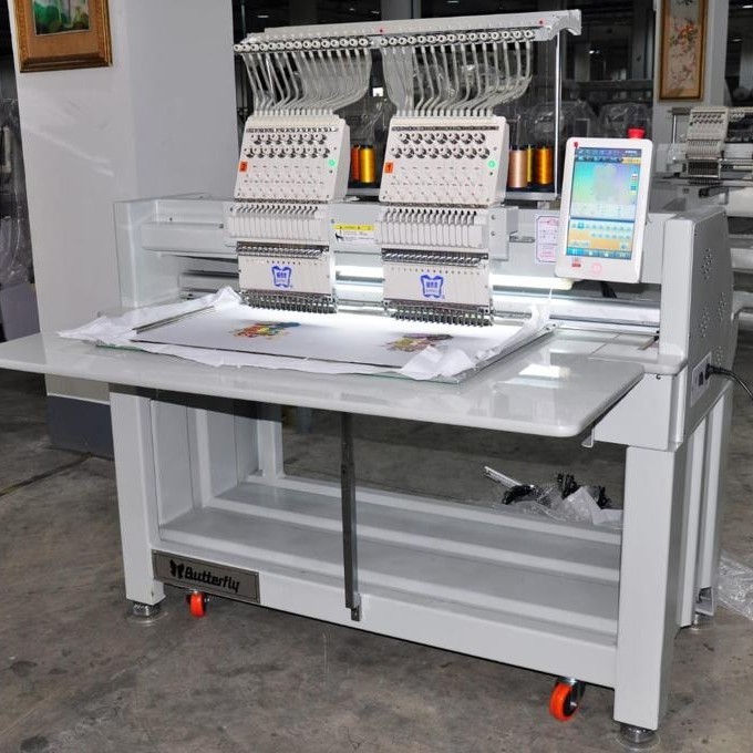 Jual Mesin Bordir Komputer 15 Jarum 2 Kepala BUTTERFLY BT 1502 Mr ...