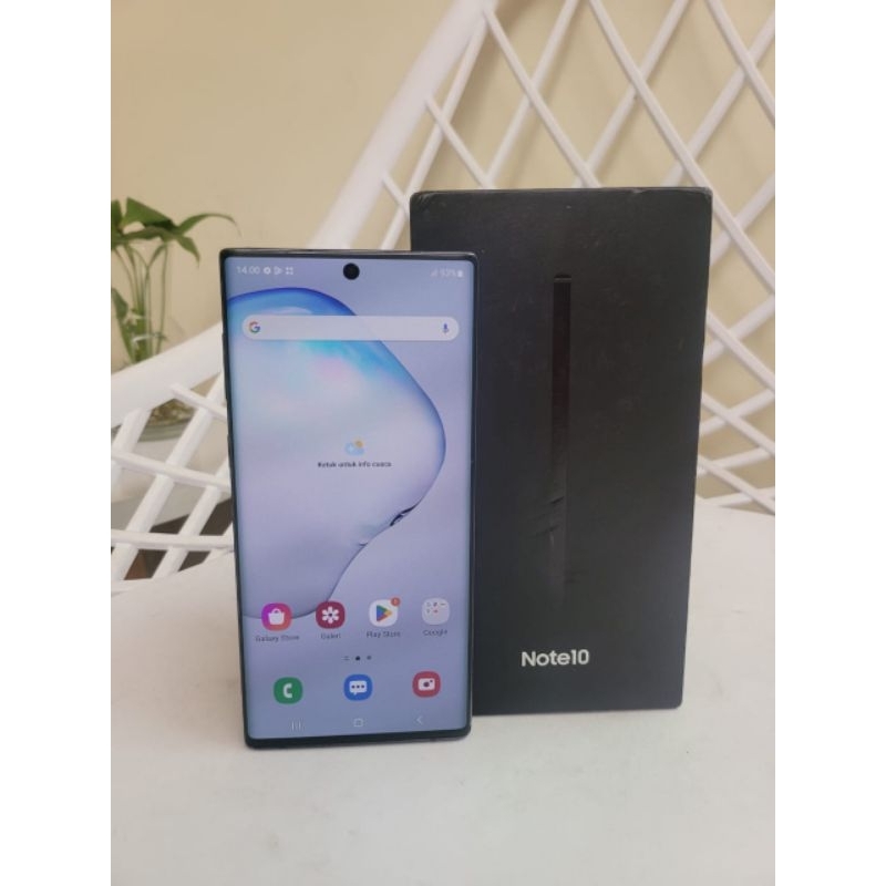 Jual SAMSUNG NOTE 10 8/256 FULLSET (SECOND) | Shopee Indonesia
