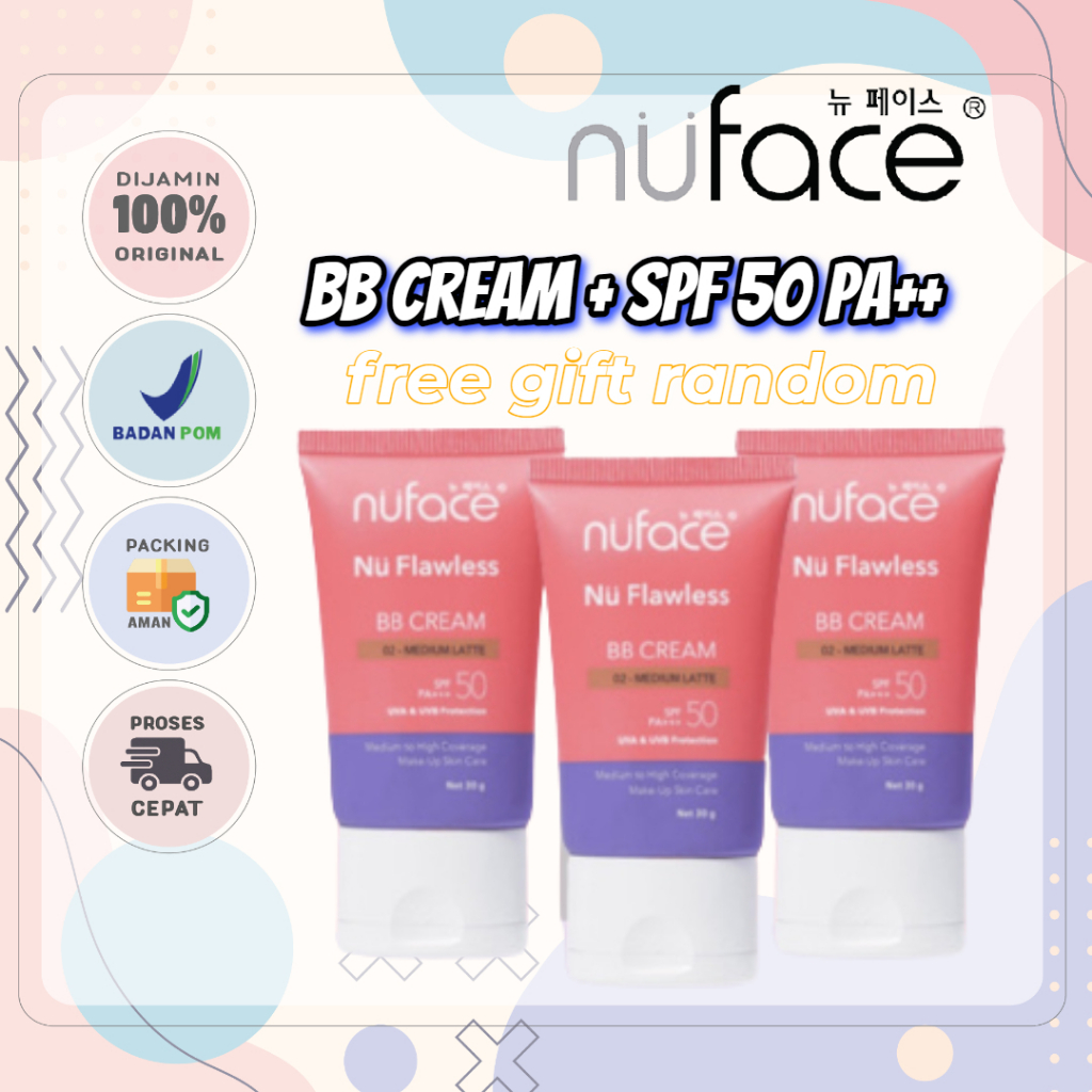 Jual Nu Face BB cream Limited Edition - Free Beauty Blend (baca ...