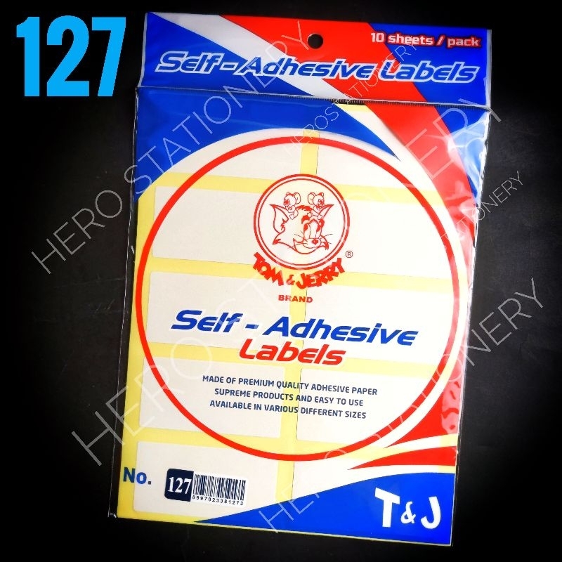 Jual Sticker stiker label nama tom & jerry no. 127 | Shopee Indonesia