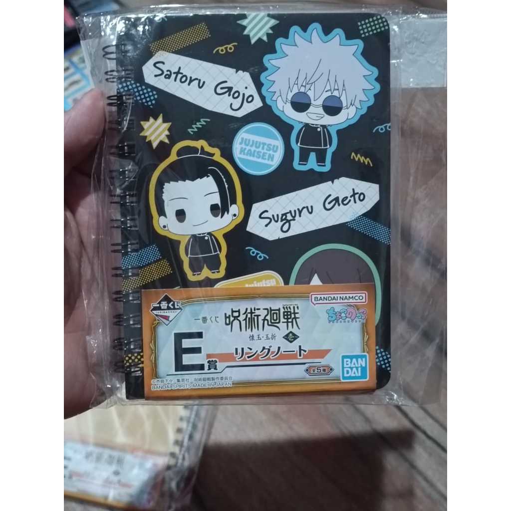 Jual Jujutsu Kaisen Notebook Satoru Gojo Sugure Geto Shoko Ieiri Japan ...