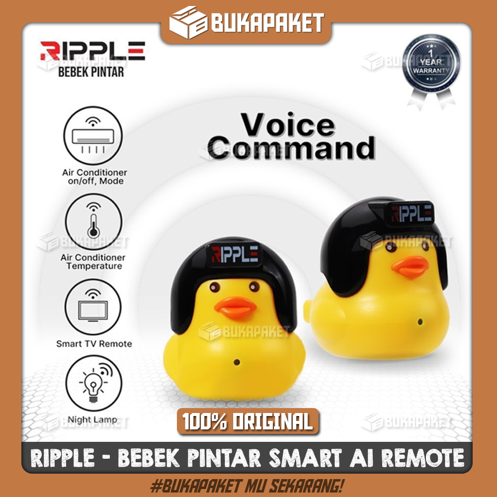 Jual RIPPLE - BEBEK PINTAR R1 USB Smart AI Remote Voice Command ...