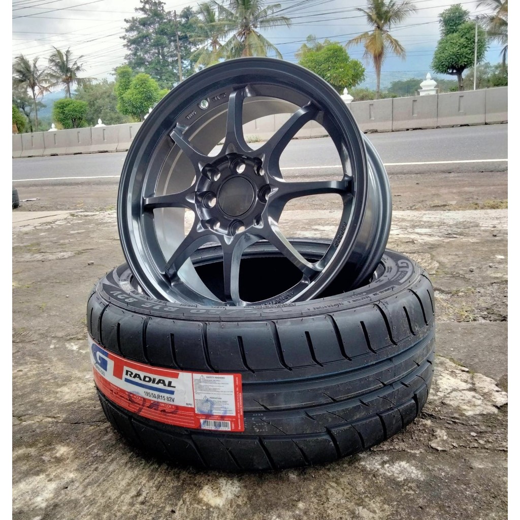 Jual velg CE28 R15 et40 lebar 6,5 velg mobil racing ring 15 flow forming | Shopee Indonesia