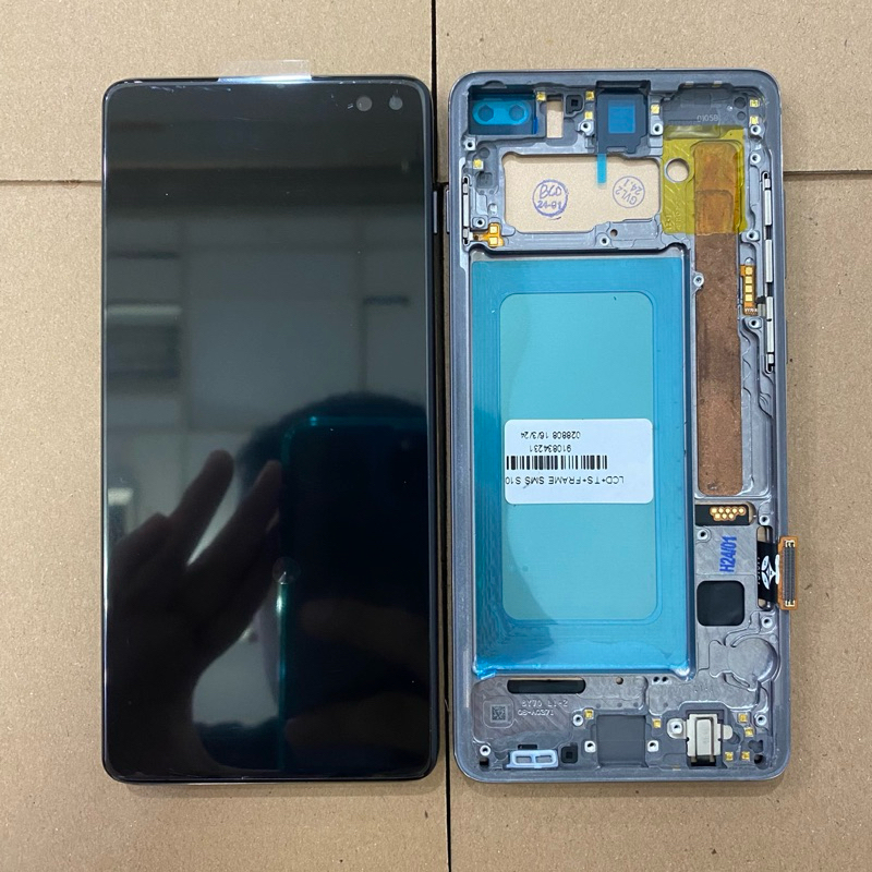 Jual LCD TOUCHSCREEN PLUS FRAME SAMSUNG GALAXY S10 PLUS G9750 OLED2 ...