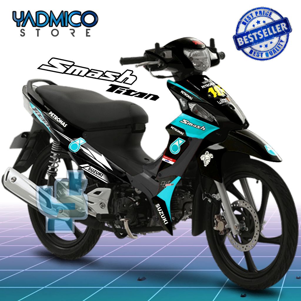Jual Decal Smash Titan Full Body - Stiker Motor Smash Titan Full Body ...