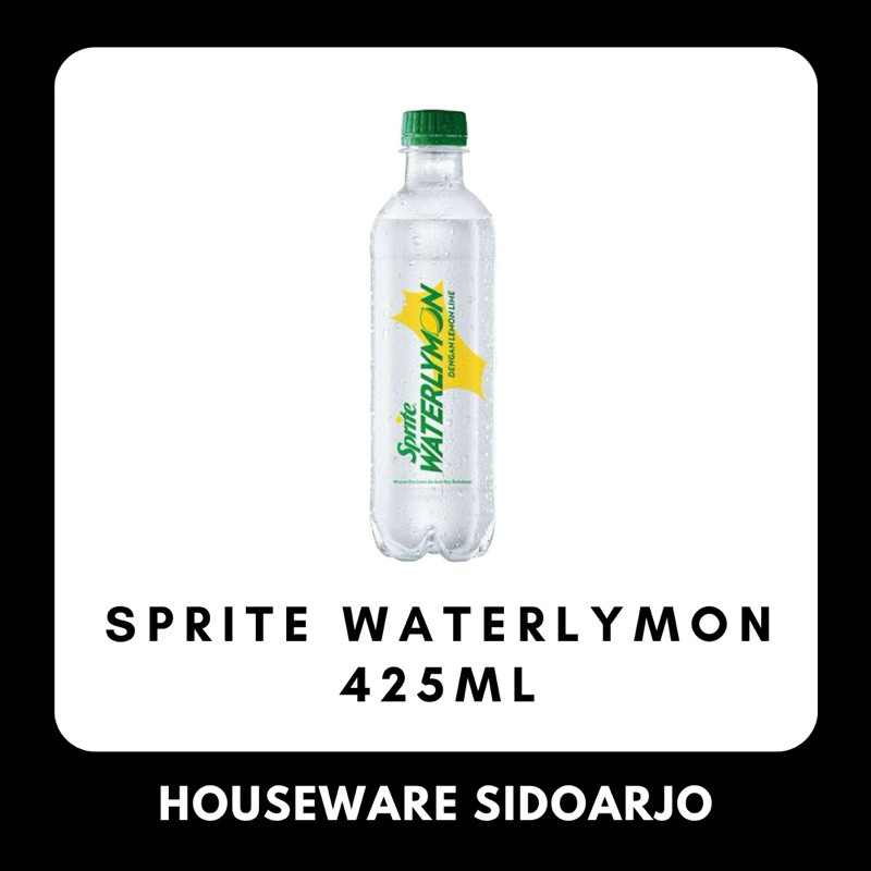 Jual Sprite Waterlymon Minuman Soda Rasa Lemon Dan Jeruk Nipis 425ML ...