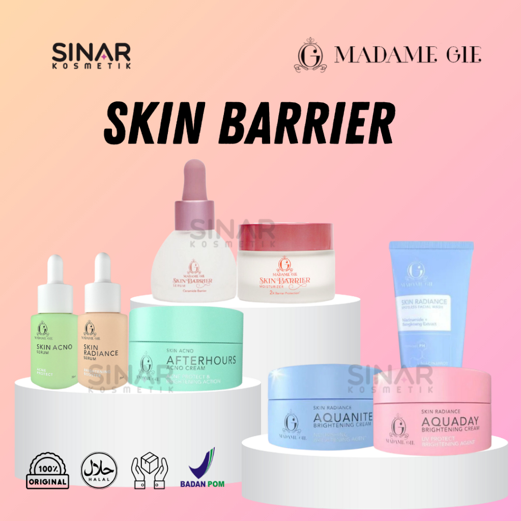 Jual Madame Gie Skin Barrier Moisturizer | Aquaday / Aquanite / Afterhours Acno / Aquanite Cream ...