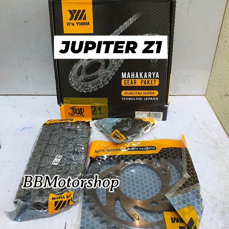 Jual GEAR PAKET GIR SET KOMPLIT JUPITER Z1 13-41T 428H-108L Z1 INJEKSI VEGA FORCE INJEKSI YIMM ...