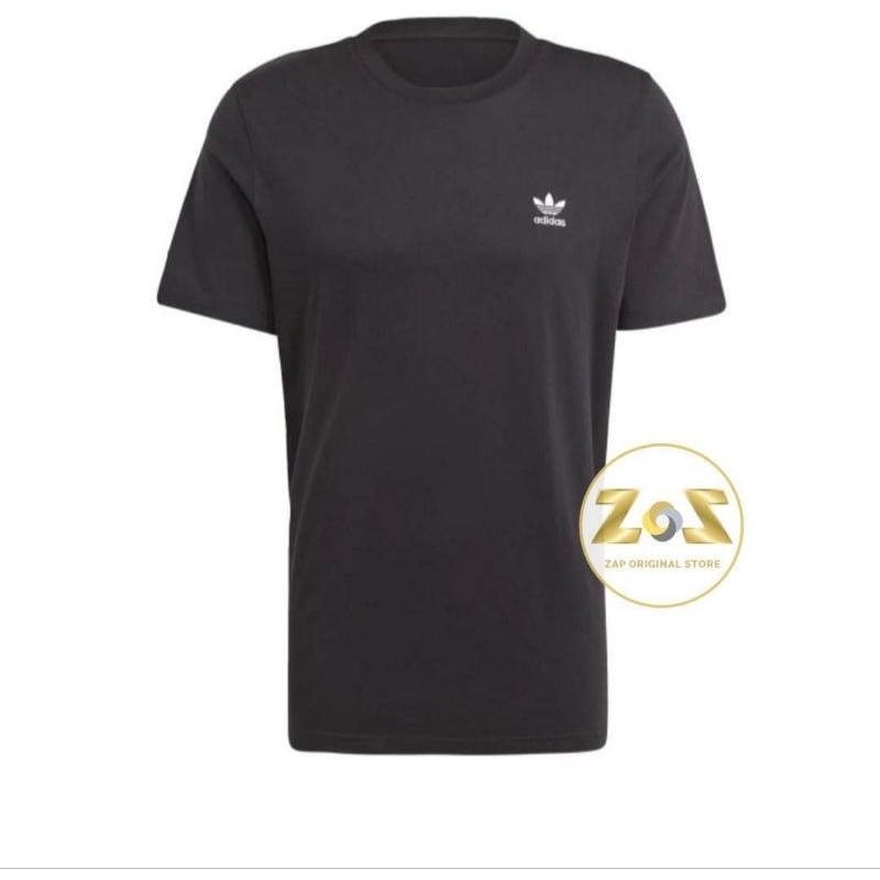 Jual Adidas T-Shirt Trefoil Essentials Pria Hitam IA4873 | Shopee Indonesia