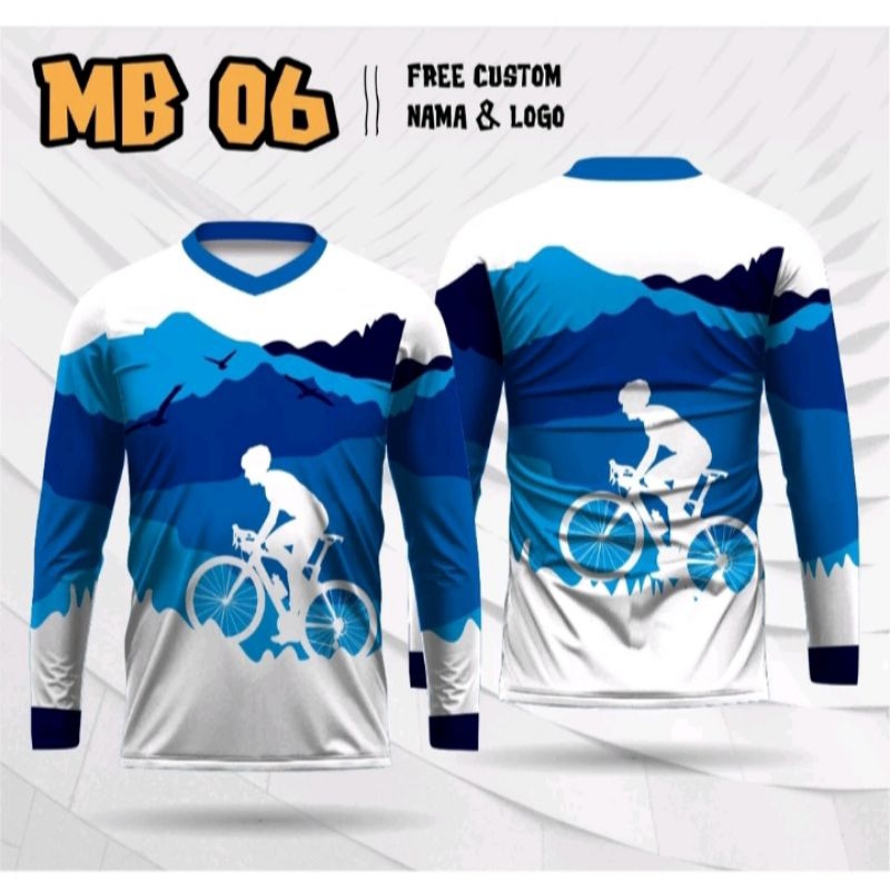 Jual jersey sepeda gunung kaos mountain bike baju olahraga sepeda ...