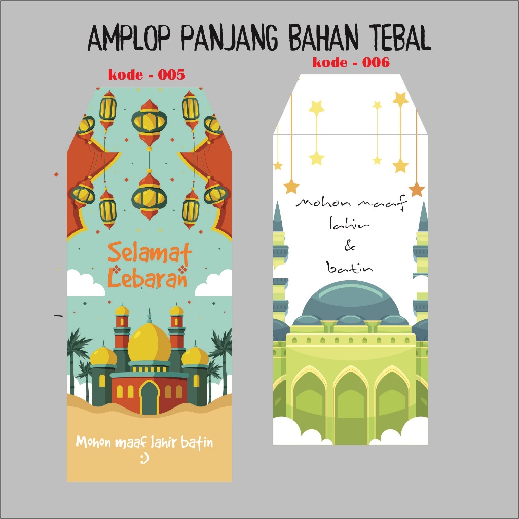 Jual Amplop lebaran / amplop thr / amplop unik / amplop aesthetic ...