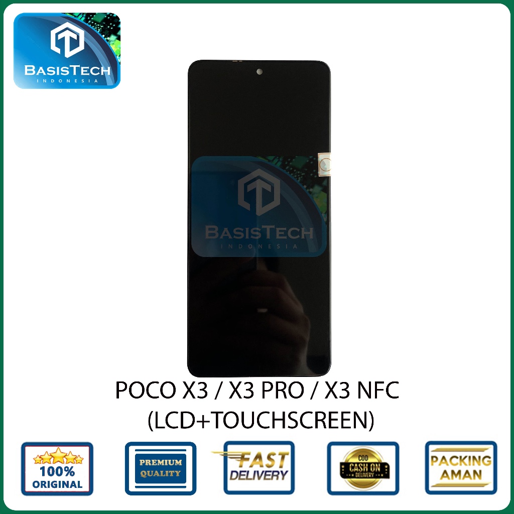 Jual LCD XIAOMI POCO X3 NFC - X3 PRO - X3 +TOUCHSCREEN - INCELL ...