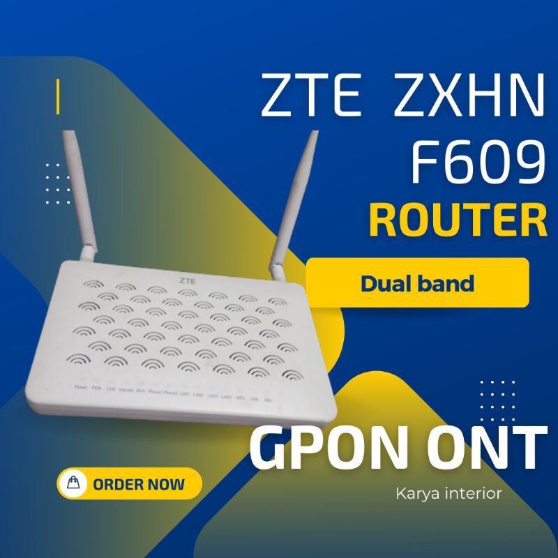 Jual ROUTER ZTE ZXHN f609 port biru | Shopee Indonesia