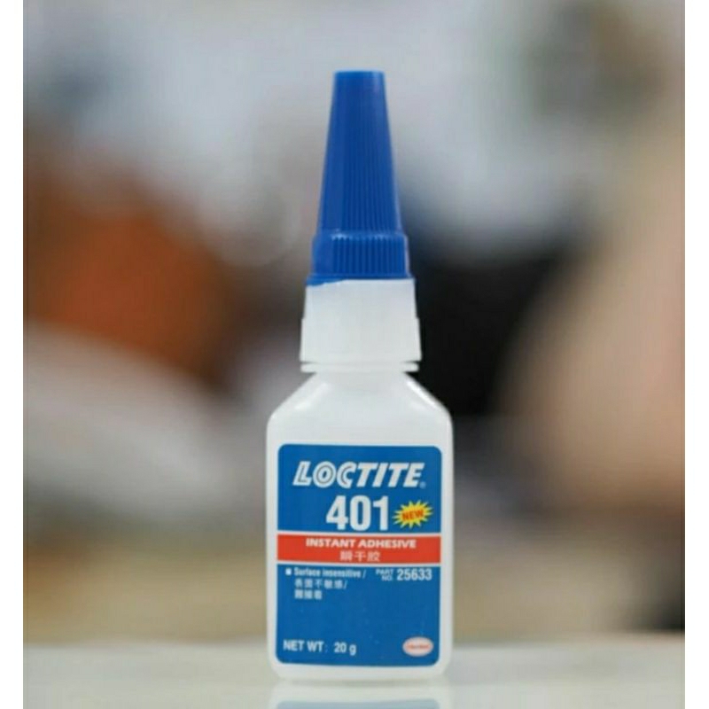 Jual Lem Serbaguna Loctite 401 20g Lem Karet Dan Matrial | Shopee Indonesia