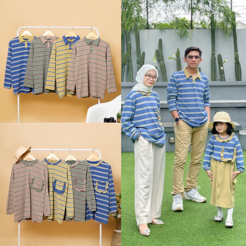 Jual LINEA SERIES MOM & DAD Family Set / Baju Couple Keluarga | Shopee ...