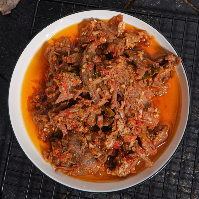 Jual Dendeng Sapi Balado Uni Arma - Dendengnyo (150gr - 500gr) | Shopee ...