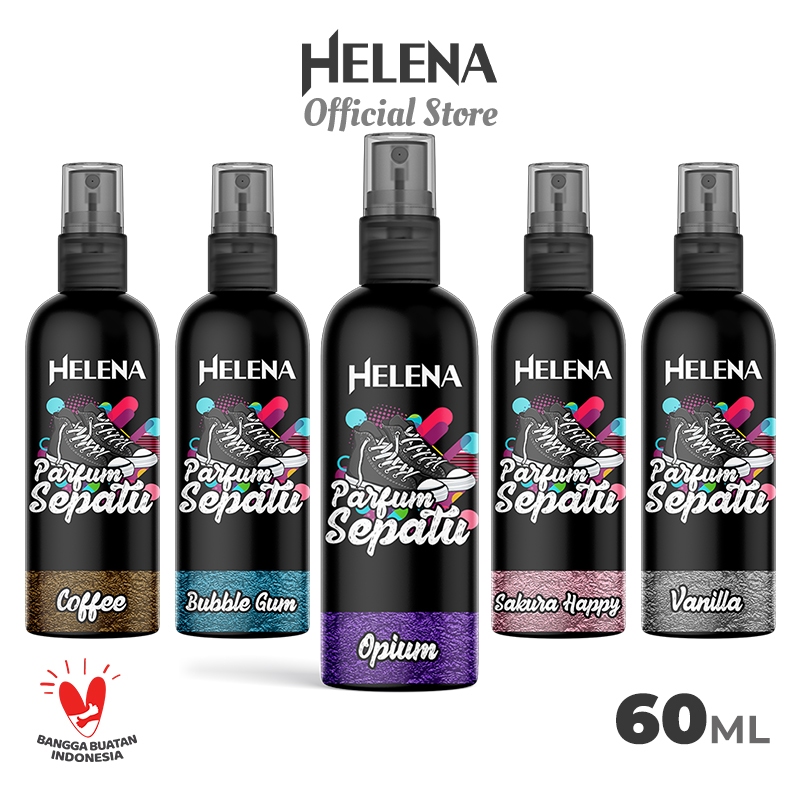 Jual HELENA Parfum Sepatu / Penghilang Bau Sepatu / Pewangi Sepatu ...