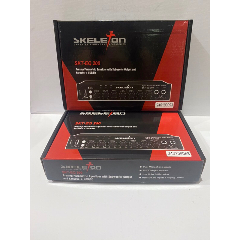 Jual Skeleton parametric equalizer preamp karaoke bluetooth SKT-EQ200 ...