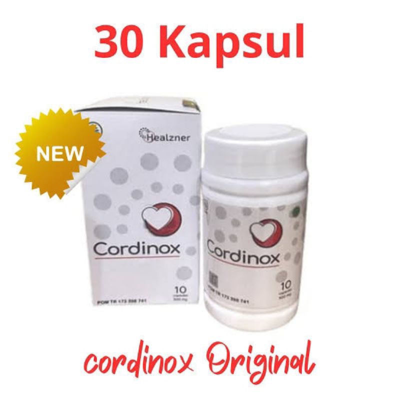 Jual CORDINOX Original Asli Kapsul Herbal Mengatasi Hipertensi Tenakan ...