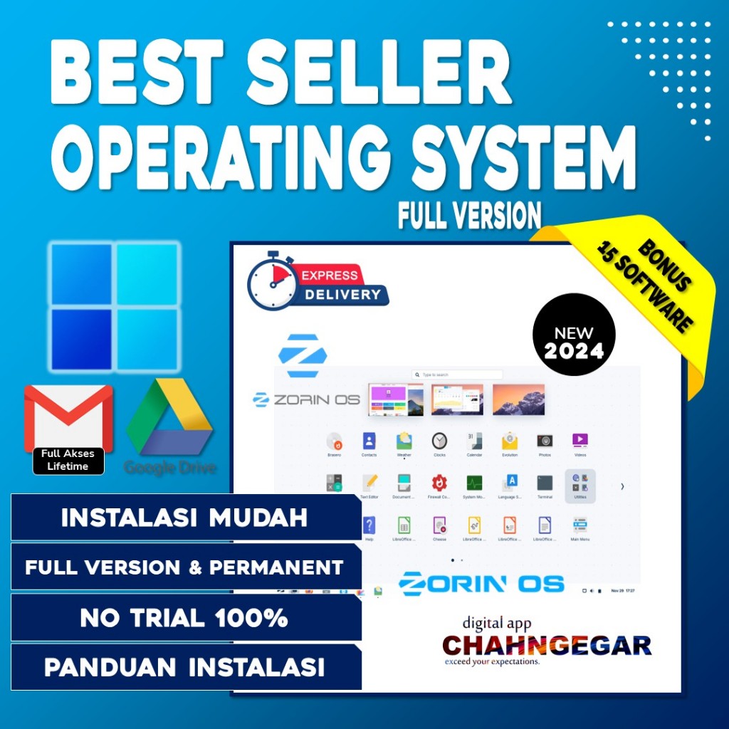 Jual ZORIN OS Pro 17.1 - Operating System Linux - Install Ulang OS ...