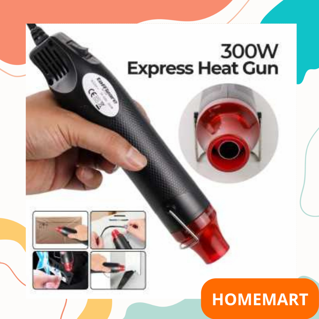 Jual HOMEMART Express Mini Heat Gun Multifungsi Low Watt Hot Air Vinyl ...