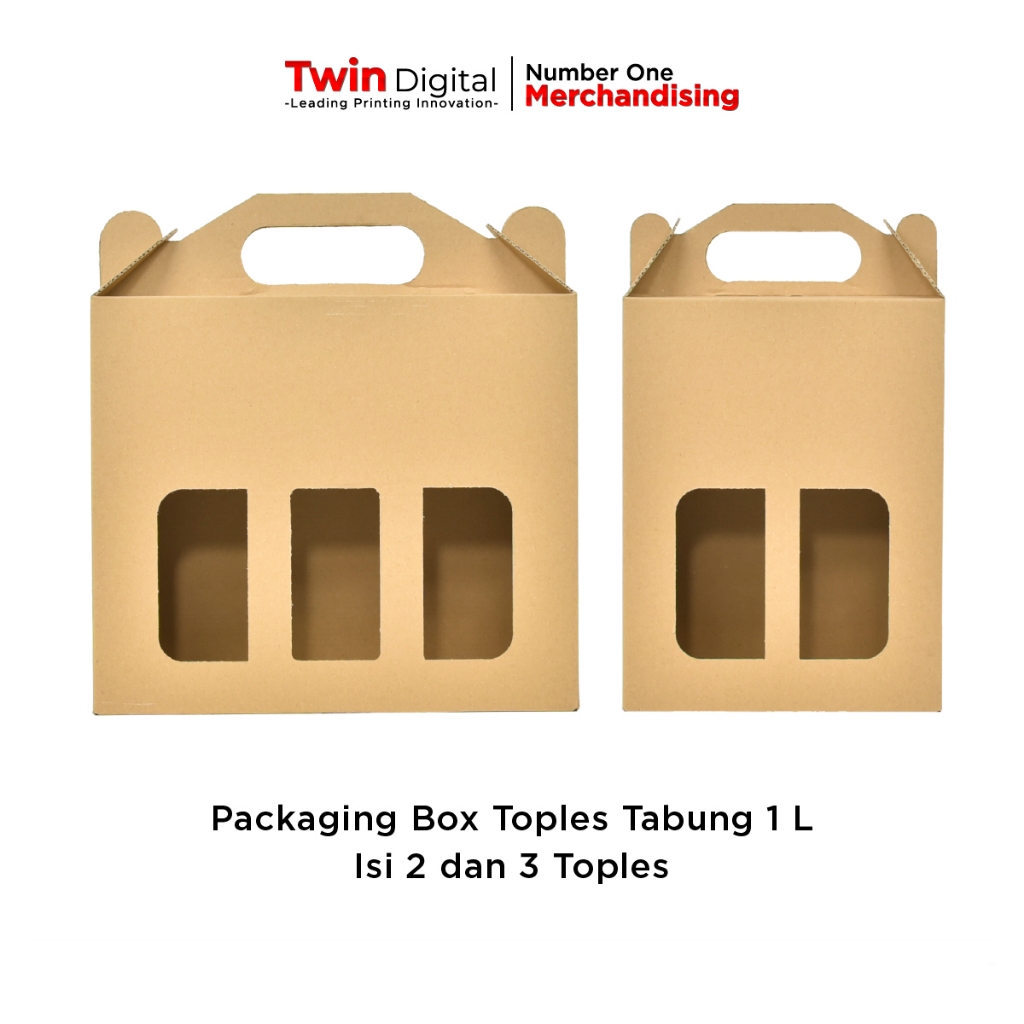 Jual Twindigital Packaging Box Kardus / Kotak Box / Gable Box- Box ...