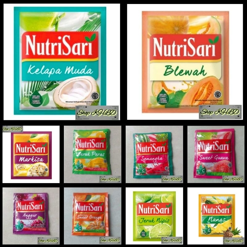 Jual Nutrisari all Variant Rasa, Minuman instan serbuk | Shopee Indonesia
