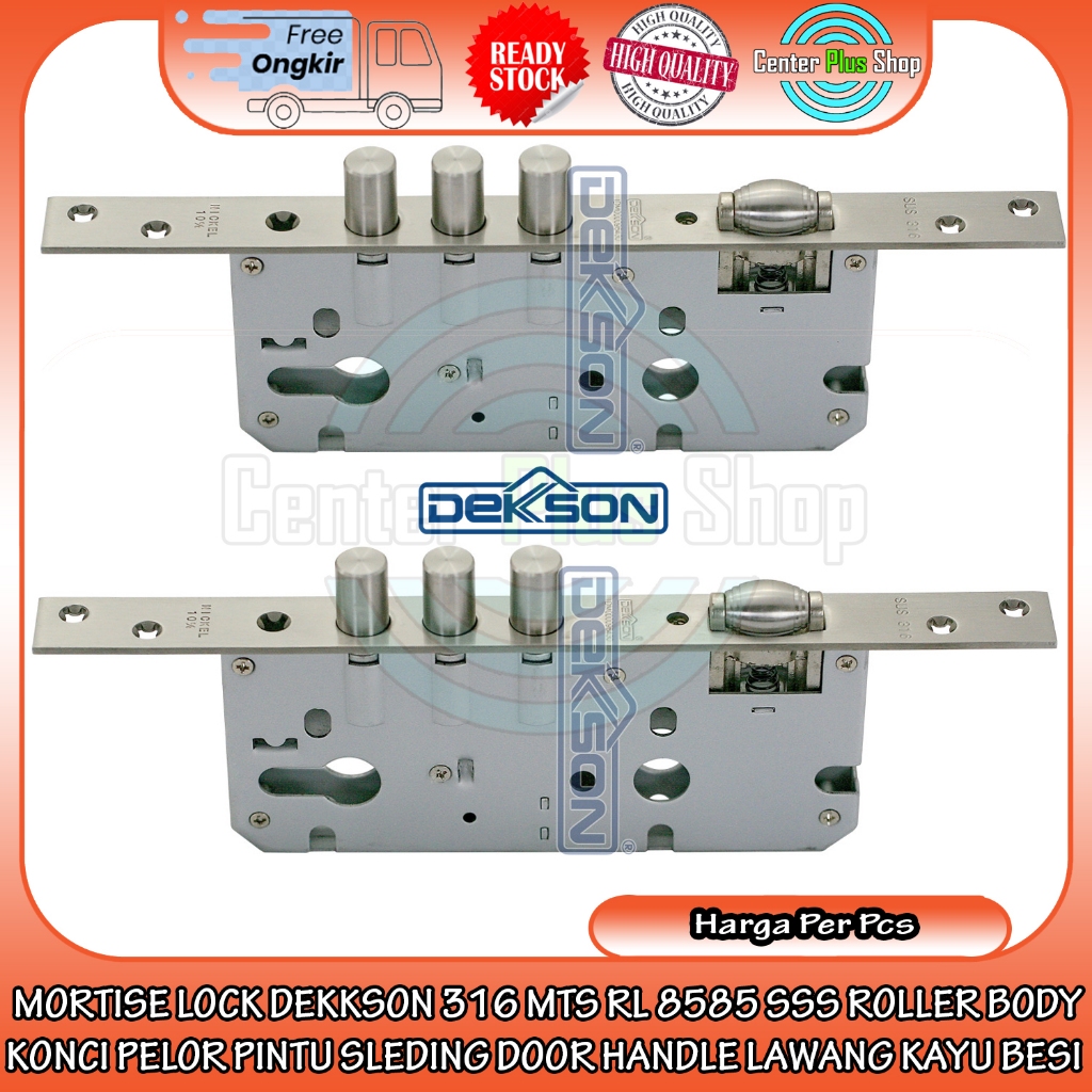Jual MORTISE LOCK DEKKSON 316 MTS RL 8585 SSS ROLLER BODY KONCI PELOR ...