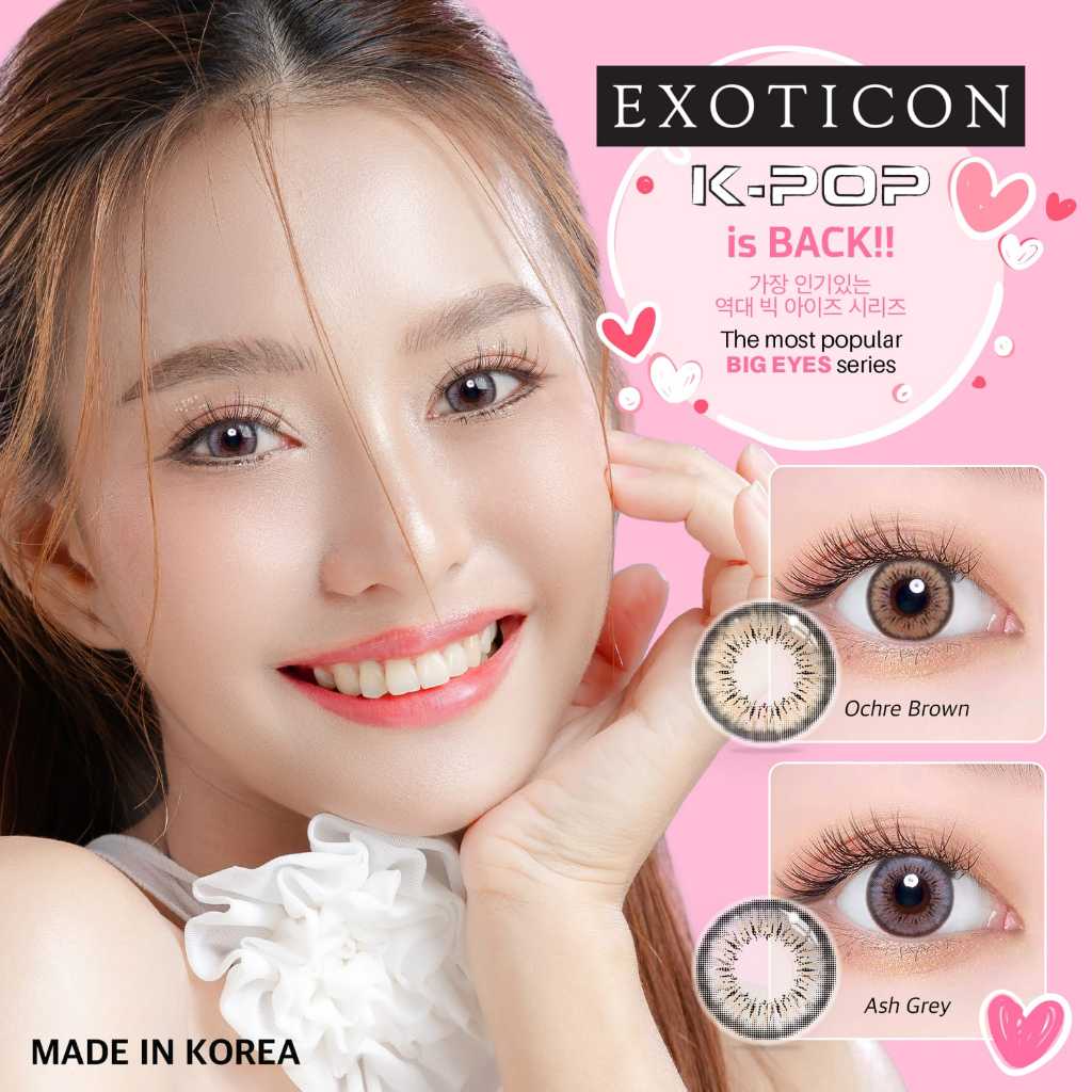 Jual Softlens / Softlen / Soflens K-Pop (BIG EYES Series) | Shopee ...