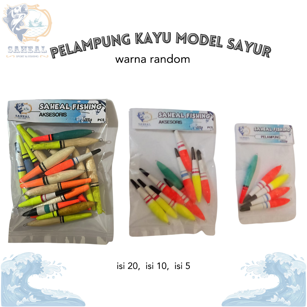 Jual Pelampung Pancing Berkualitas Model Sayur 1 Bungkus isi 20Pcs ...