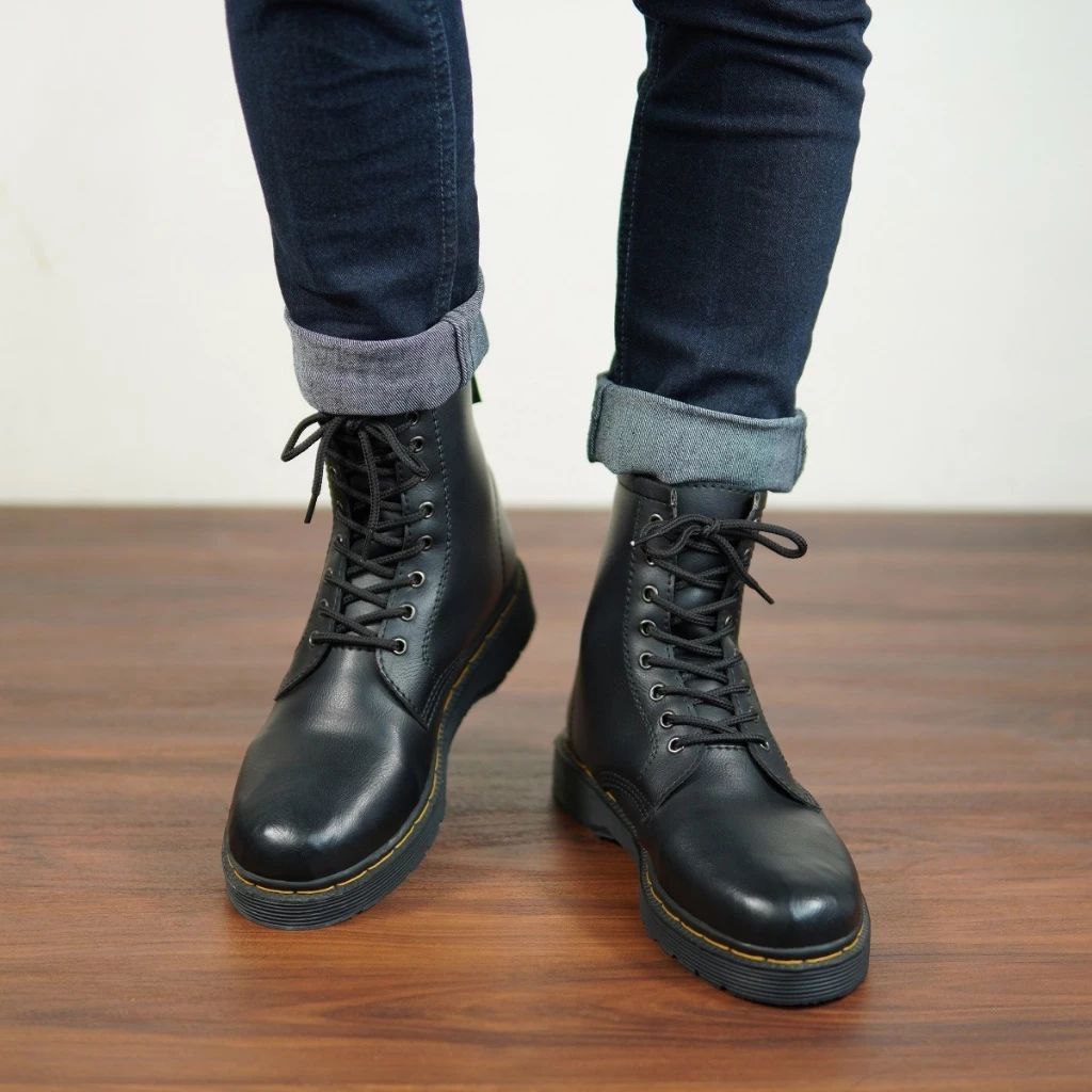 Jual Sepatu Dokmar Pria Dan Wanita Dokmar 8 Hole Unisex l Sepatu Boots ...