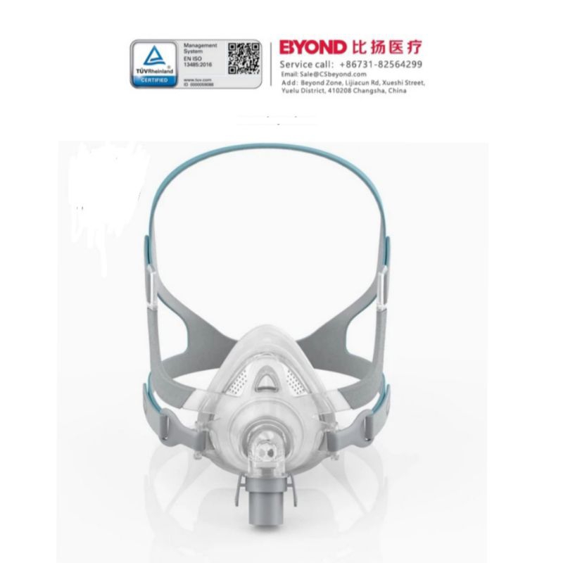 Jual VERSI TERBARU COMPLETE SET FULL MASK FULLMASK MASKER MESIN CPAP ...