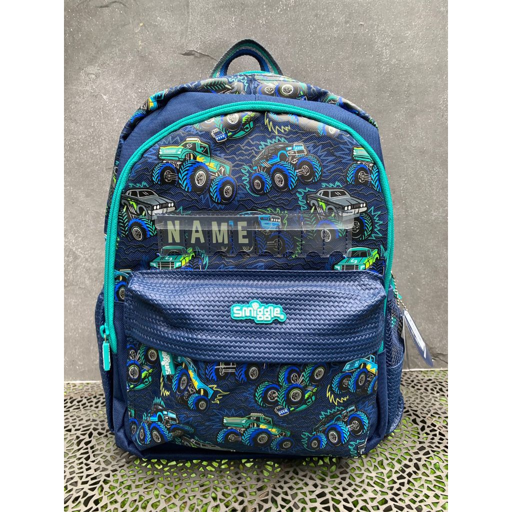 Jual SMIGGLE BLAST OFF JUNIOR BACKPACK MONSTER TRUCK NAME - TAS RANSEL ...