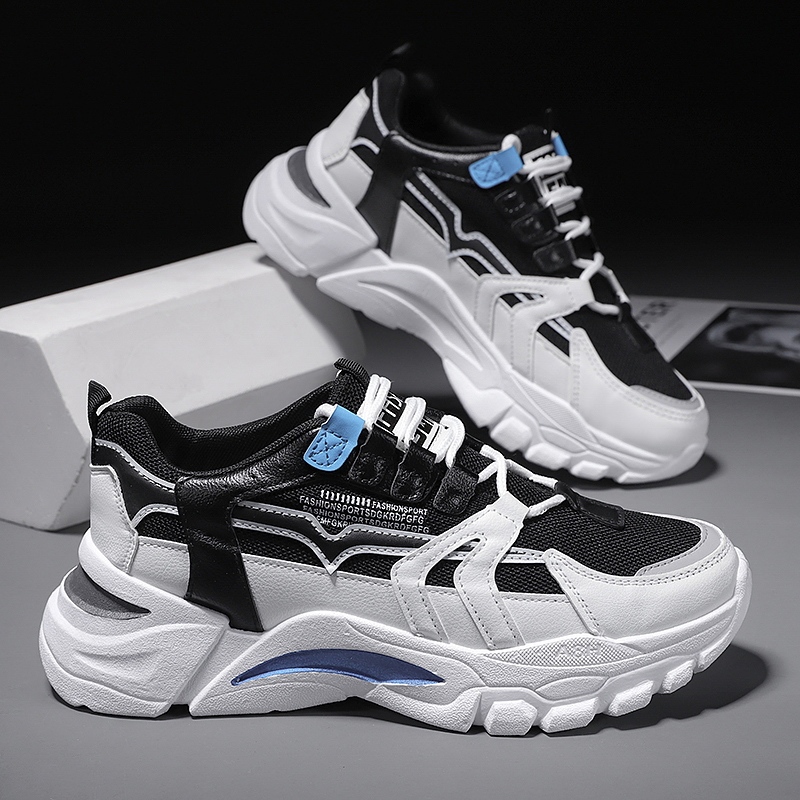 Jual Shendu Sepatu Sneakers Pria Premium Quality Sepatu Sport Running Fashion Spatu Lari ...