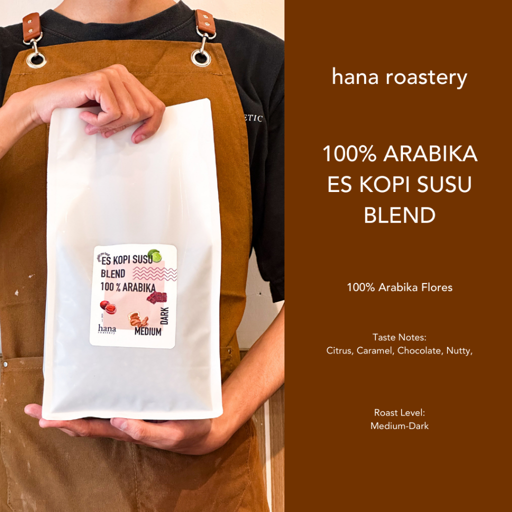 Jual BLEND ES KOPI SUSU - 100% Arabika - Biji Kopi Espresso Roast Blend ...