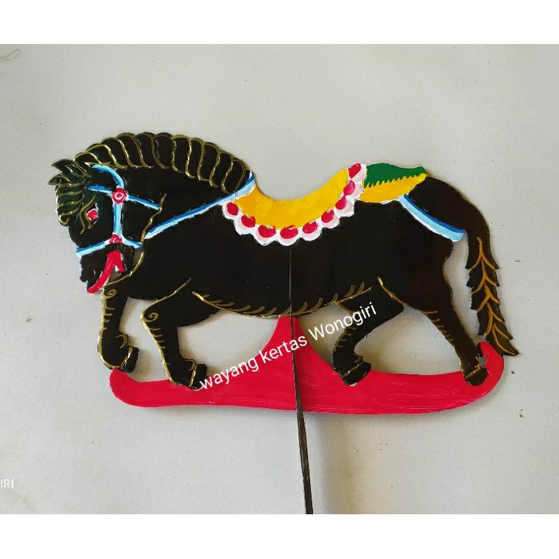 Jual wayang kuda ukuran standar pentas untuk latihan dalang | Shopee ...