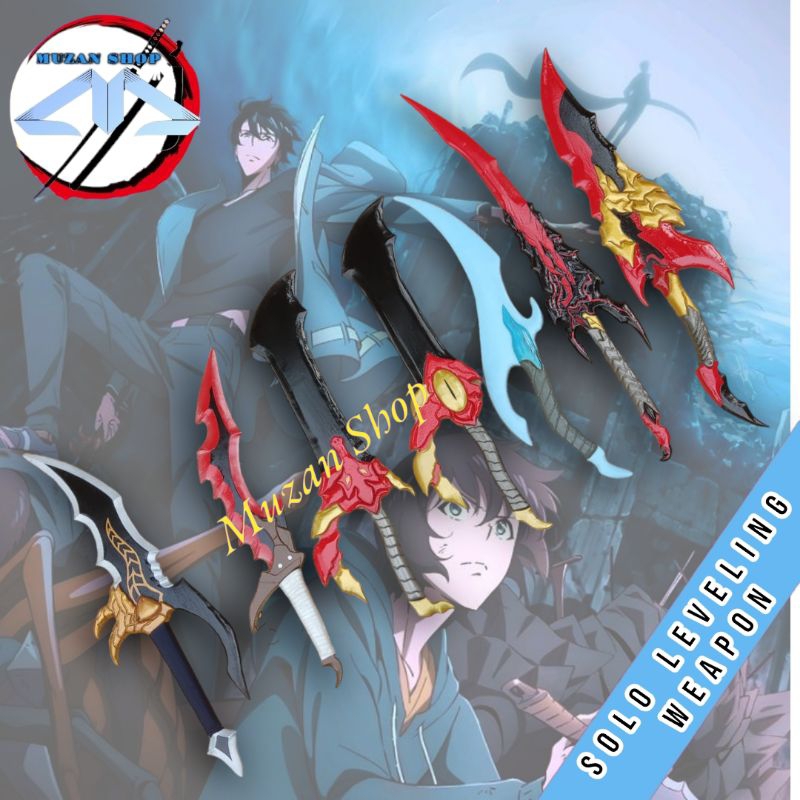 Jual Pedang kayu SUNG JIN WO [SOLO LEVELING] | Shopee Indonesia