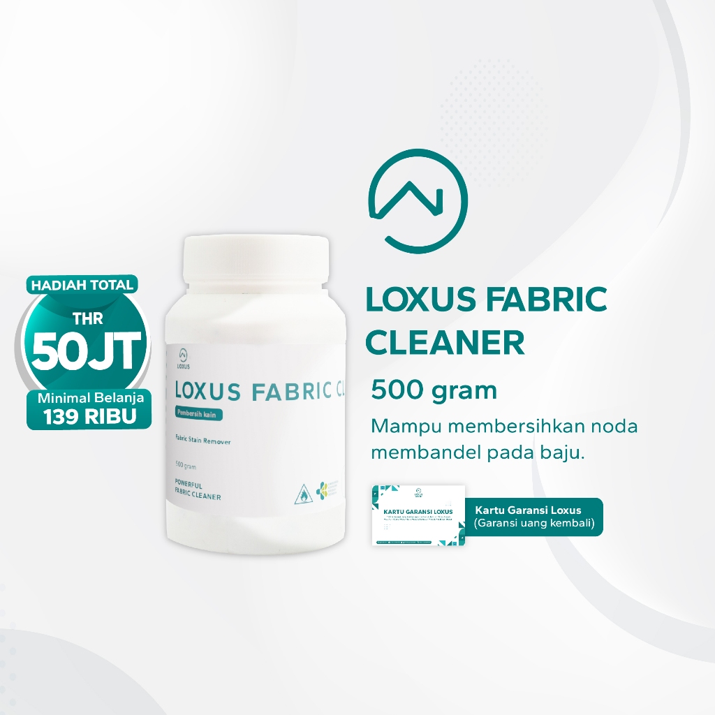 Jual Loxus Fabric Cleaner Pembersih Noda Baju Kain Sarung Bantal ...