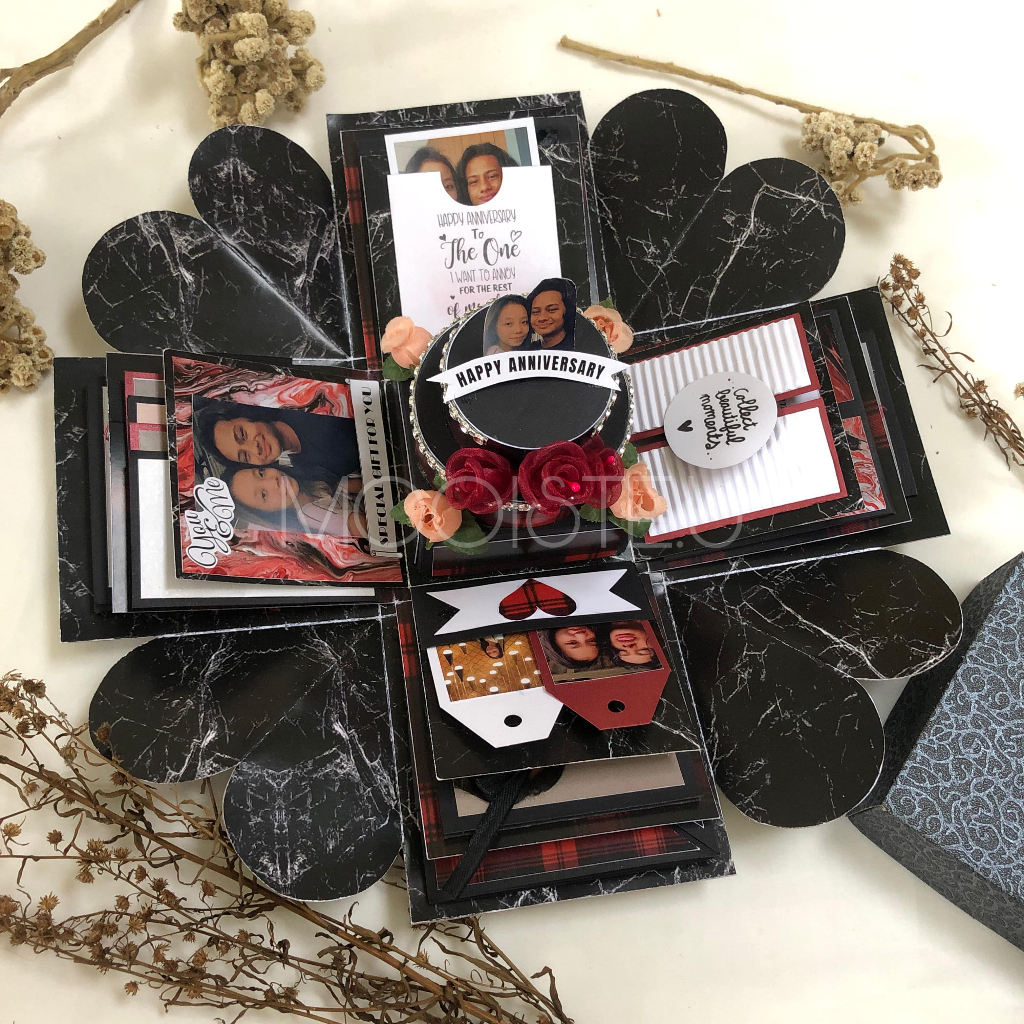 Jual Exploding Box 3 Layers | DIY Box | Gift Box | Shopee Indonesia