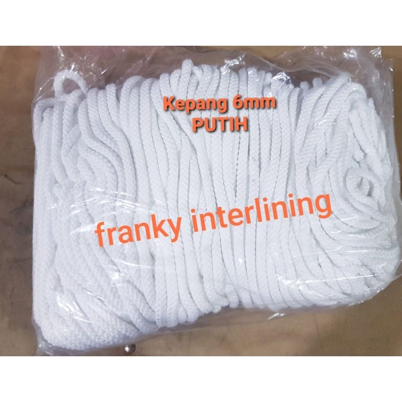 Jual TALI KUR KEPANG 6mm ISI 1 KG BAHAN POLYESTER | Shopee Indonesia
