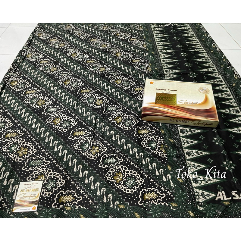 Jual Sarung Al Samsi Signature Premium Motif BHS | Shopee Indonesia