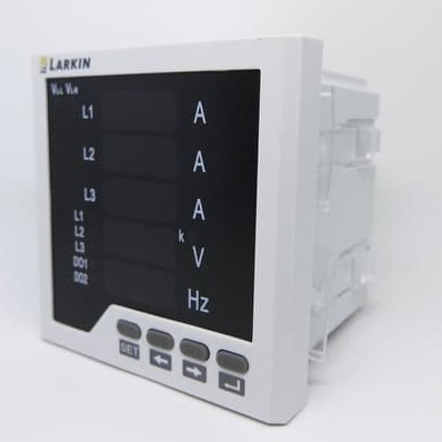 Jual Digital Multimeter Multi Meter A V Hz 3 Phase Panel LR-3UIF35 Larkin Digital Multimeter ...